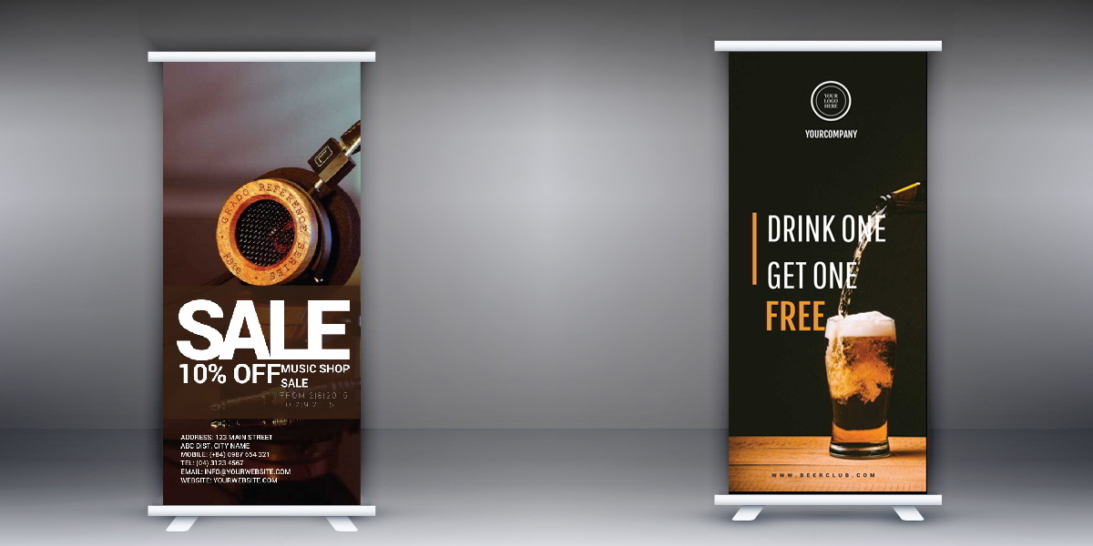 Thiết kế standee - VIETBRANDS